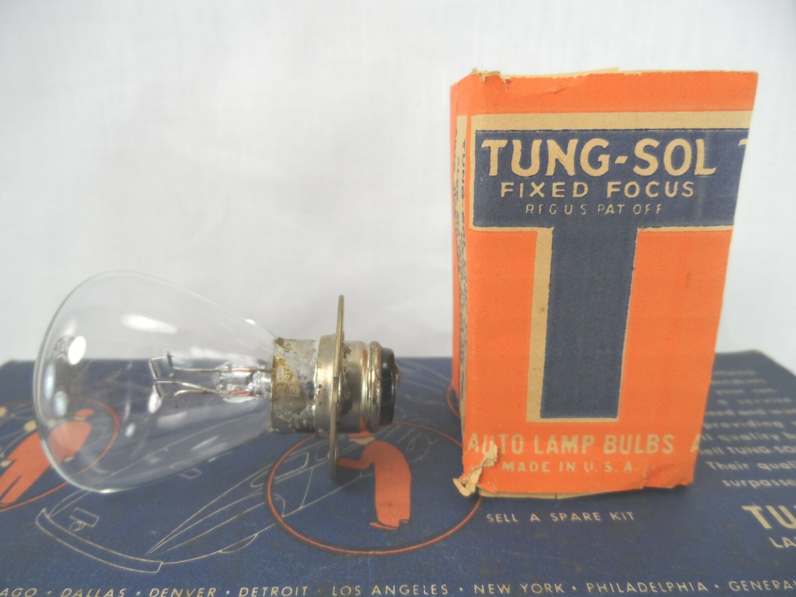 2331 Headlight Bulb (QTY 10) TUNG-SOL 6 Volt Light 6V GM Ford Mopar ...