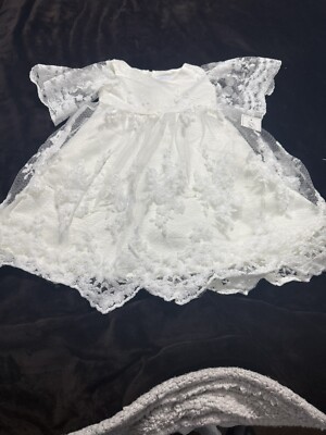 white Patti Playpal dress | eBay