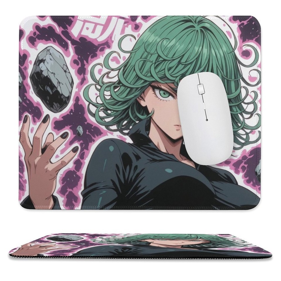 Tatsumaki One-Punch Man Keyboard Mice Mat Desk Pad Game Playmat 9.8x11 ...