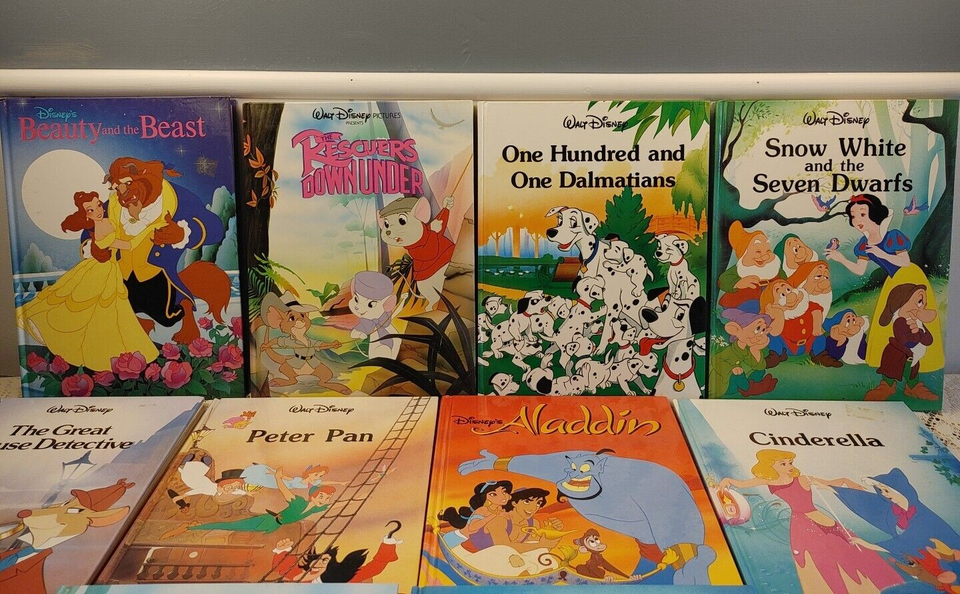 Disney Classic Series Hardcover Books By Twin Books Set of 10 | eBay