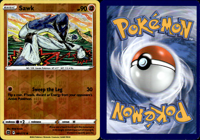 LP Pokemon Sawk - 081/172 - Common - Reverse Holo | eBay