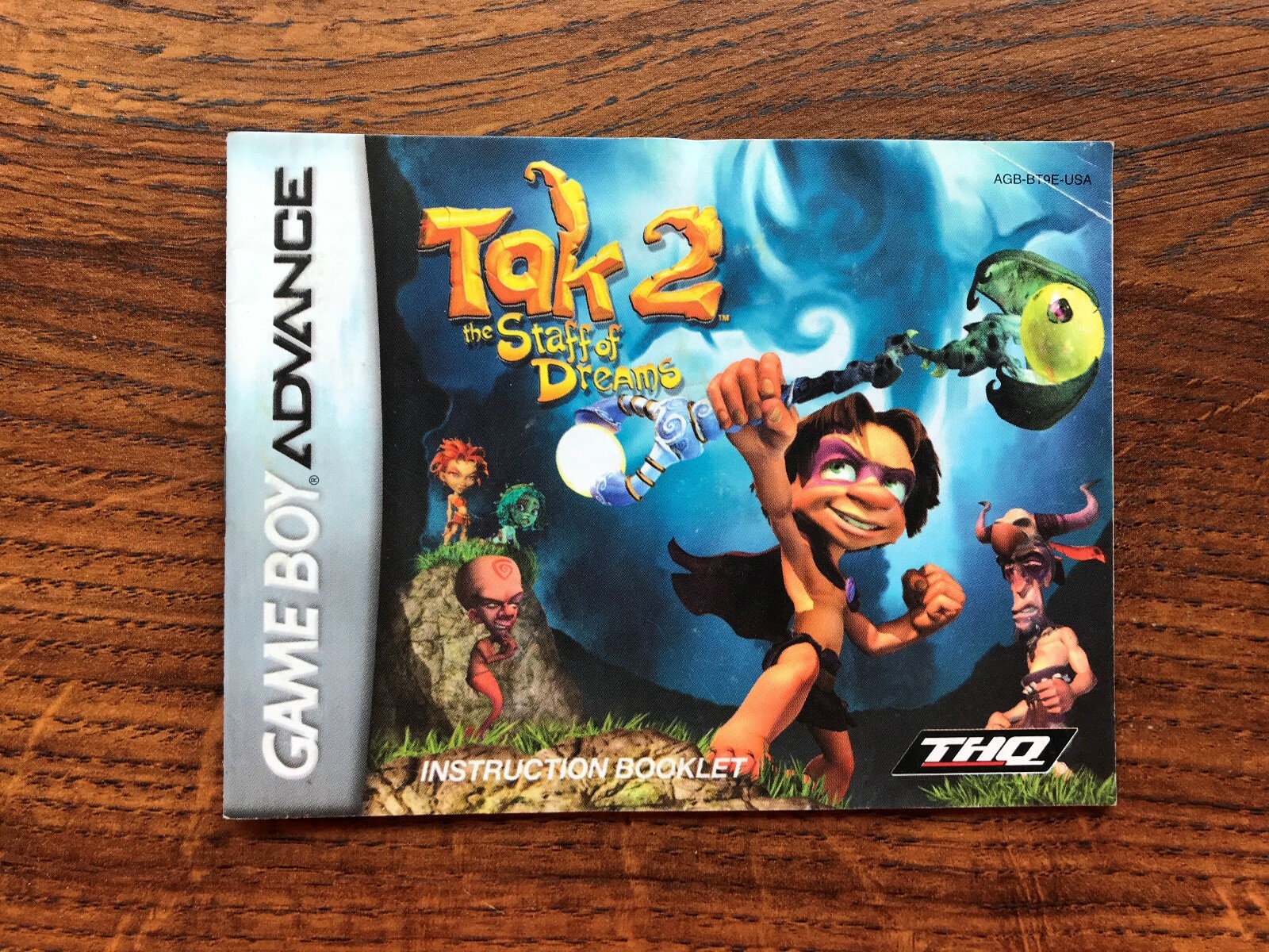 Tak 2 Staff of Dreams Gameboy Advance Instruction Manual Only | eBay