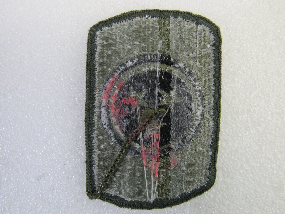 US Army 30th Armored Brigade Subdued Sew On Shoulder Patch BDU ACU ...