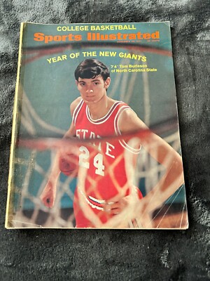 Sports Illustrated November 29 1971 Tom Burleson North Carolina State ...