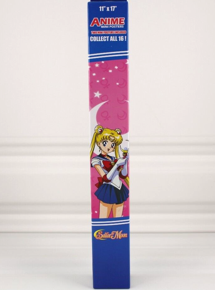 Sailor Moon 11" X 17" Mini Posters Blind Box Sealed Two Mini Posters ...