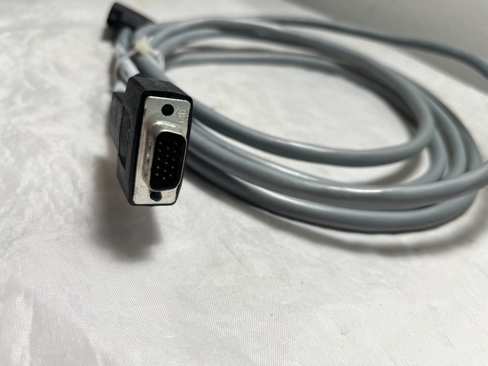 INDUSTRIAL MRO 200-1408-03M CONNECTING CABLE MALE / MALE 15 PIN #51E35 ...