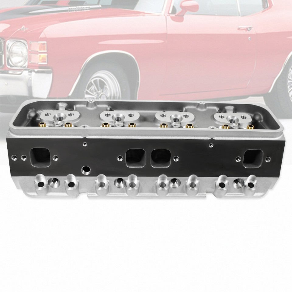 Chevy SBC 283 302 305 327 383 400 V8 Angle Plug Aluminum Bare Cylinder ...