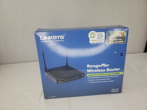 Linksys RangePlus Wireless Router- WRT100 | eBay