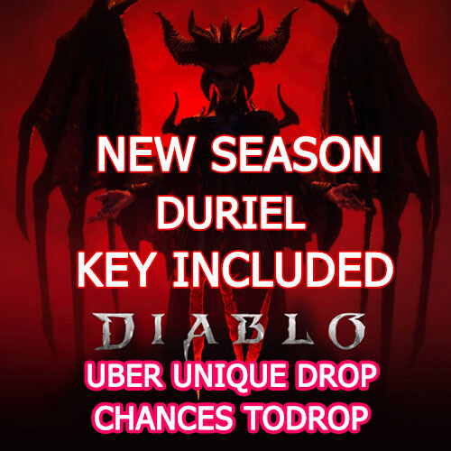 SEASON 10 DIABLO 4 🔥TORMENTED DURIEL RUN MATS🔥UBER BOSSES🔥POWER LEVEL ...