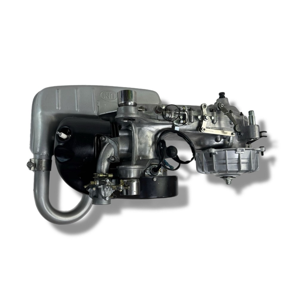 Lambretta 200cc GP DL Complete Engine inc. carb, exhaust & rear hub ...