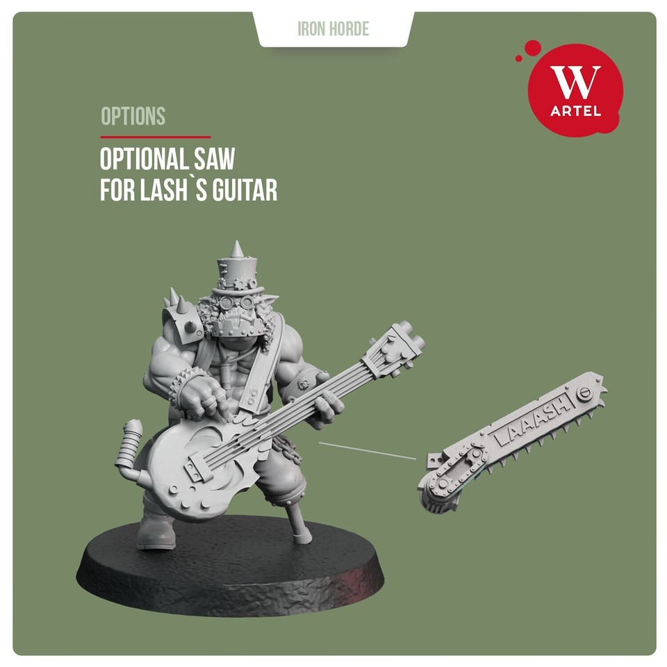 Lash Udzon - Artel W Ork Warboss Boyz Big Mek Shokk Attack Gun Lootas ...