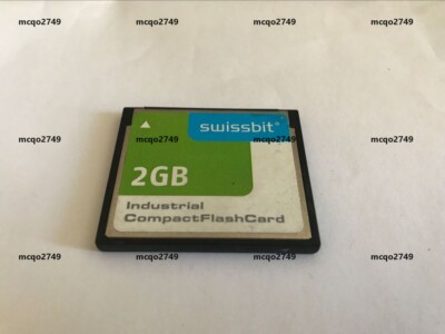 Swissbit 2GB industrial CompactFlash CF Memony Card | eBay