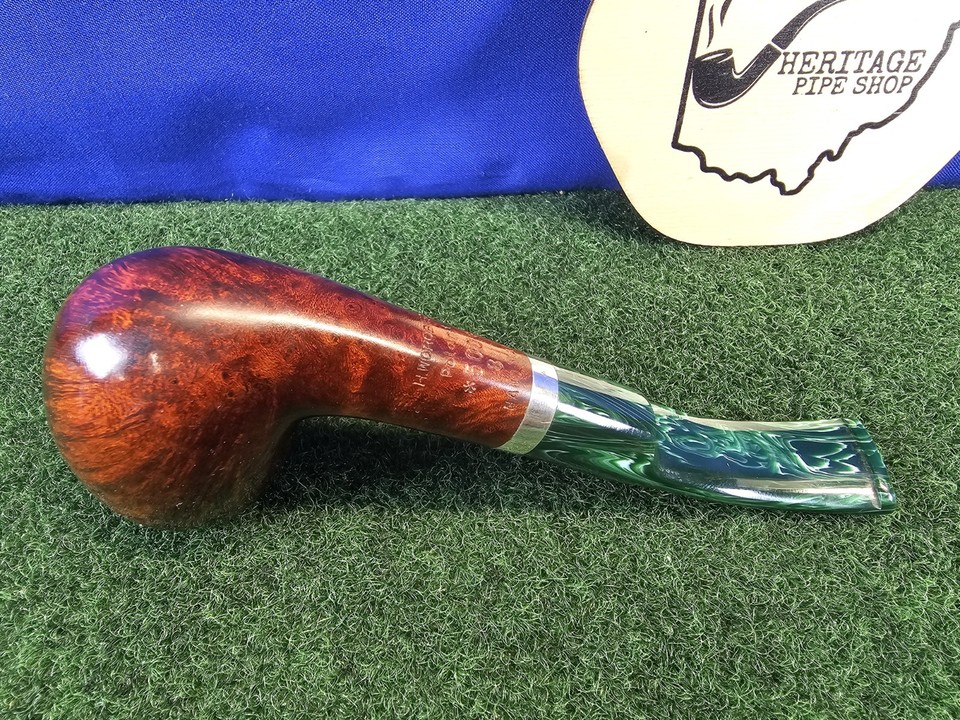 Handmade Worobiec 500 Semi-bent Billiard Sterling Band Acrylic Stem ...