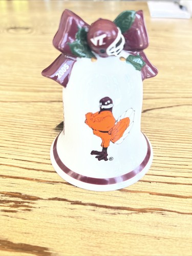 2005 Danbury Mint Virginia Tech Hokies Christmas Ornament Bell | eBay