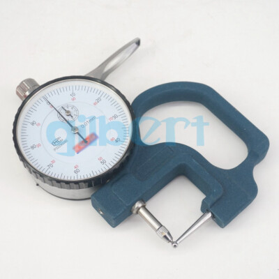 0-10mm 0.01mm Tube Dial Thickness Guage Measuring Instrument Dial ...