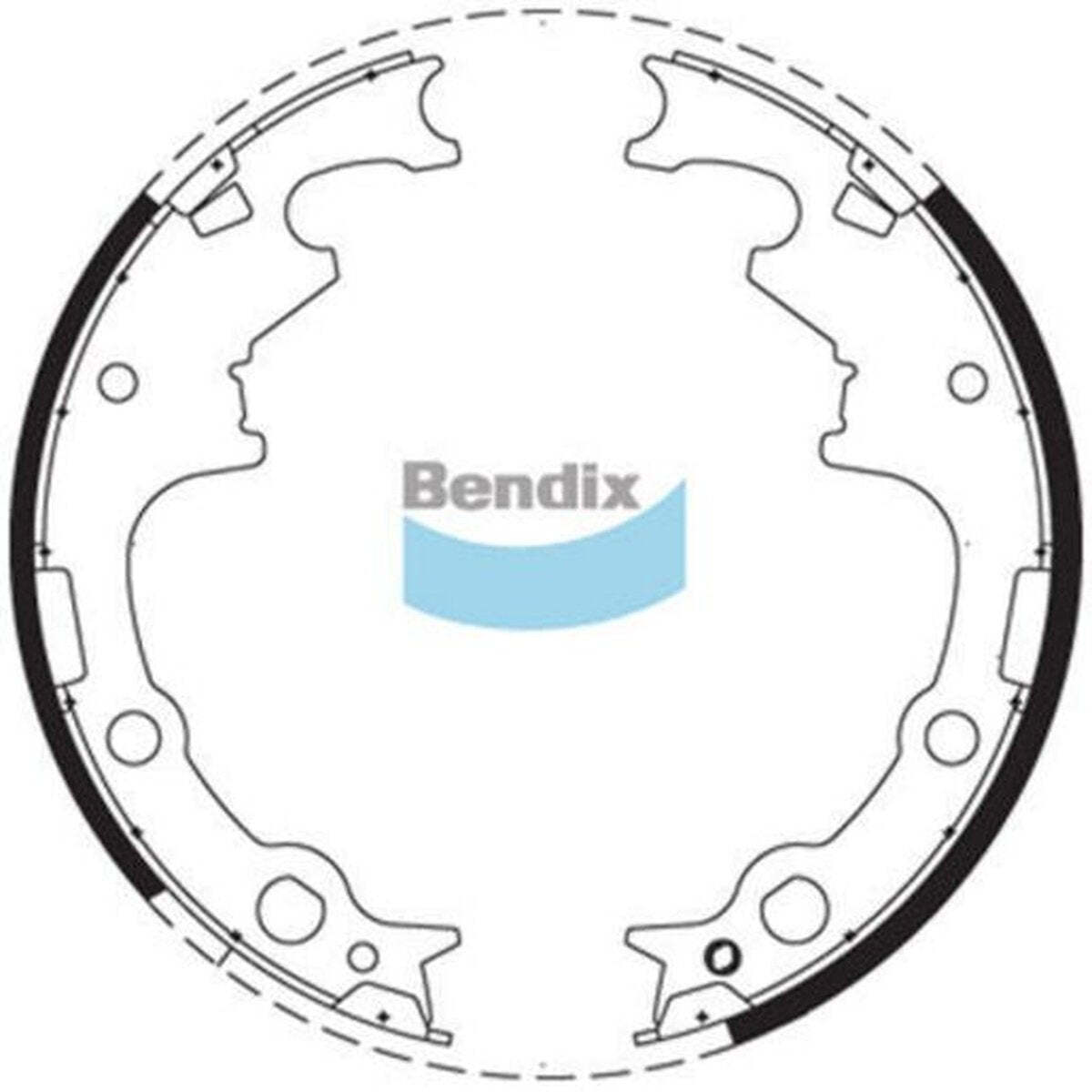 Bendix Brake Shoe Set BS1715 | eBay