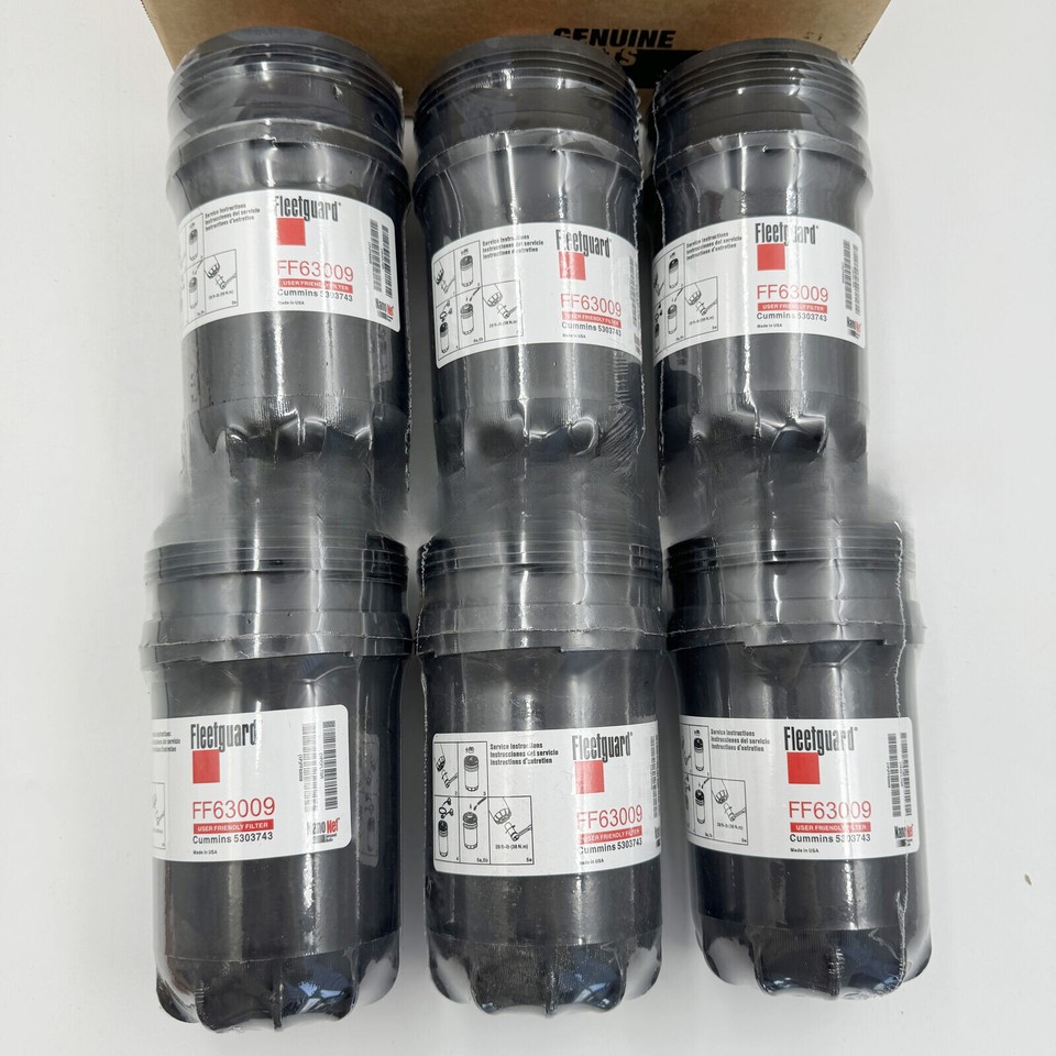 6Pcs Fuel Filter FF63009 Replaces Engine Part 5303743 FF63054NN NEW | eBay