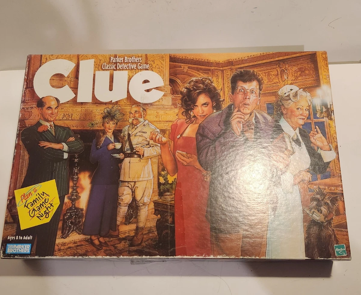 1996 Clue Game Box