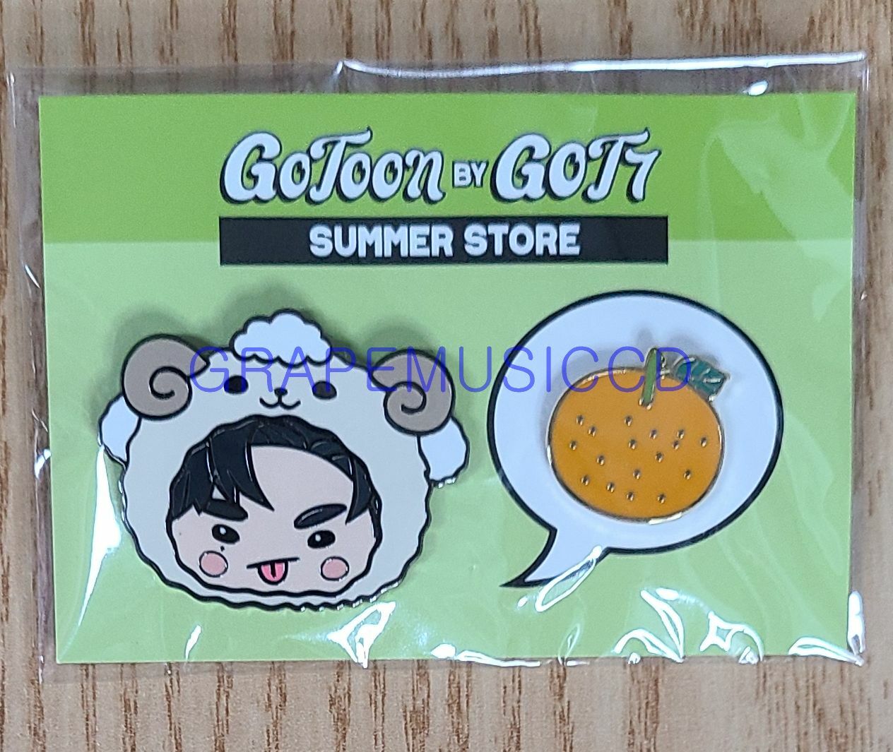 GOT7 GOTOON BY GOT7 SUMMER STORE OFFICIAL GOODS GOTOON BADGE SET SEALED ...