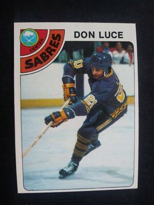 1978-79 Topps Hockey Card # 58 Don Luce - Buffalo Sabres (NM) | eBay