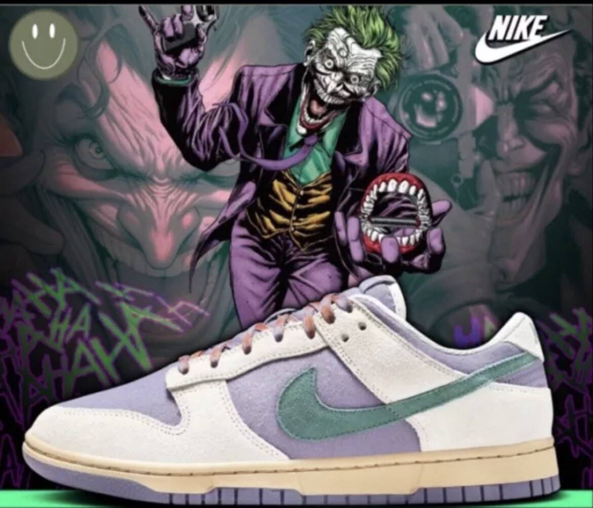 The Joker 🤡 Nike Dunk Low Phantom/Daybreak/Bicoastal HF5030-030 M8.5 ...