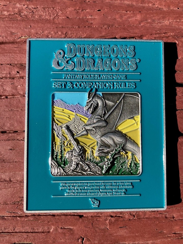 Dungeons & Dragons Companion/Masters Box Set Challenge Coin | eBay