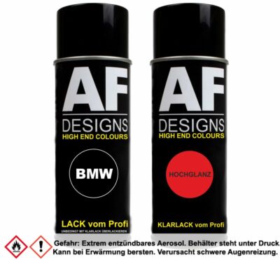 Spraydose für BMW A53 Platinbronze Metallic Autolack Klarlack Set ...