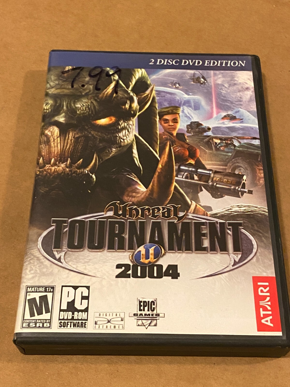 Unreal Tournament 2004 DVD Edition Two Disc Set (PC, 2004) With Key ...