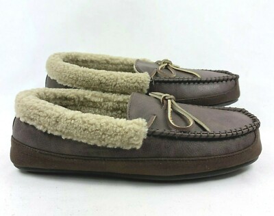 L.B. Evans HideAways Men's Elijah Slippers Brown Size 8 | eBay