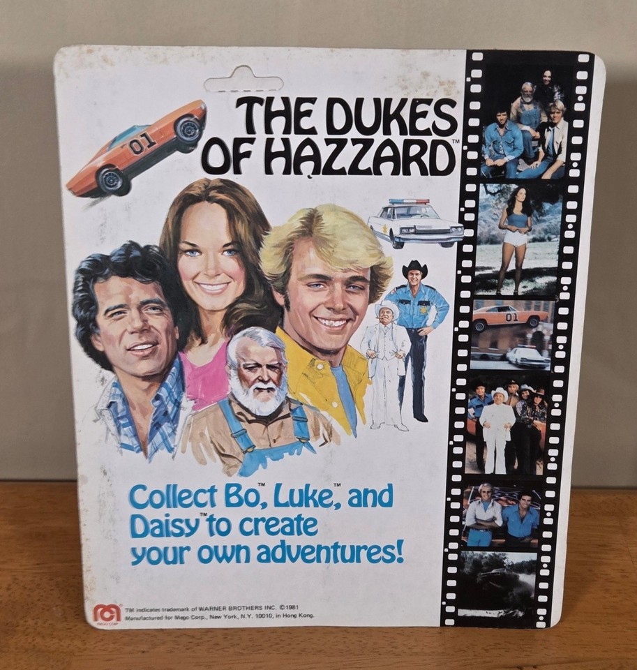 New Mego Dukes of Hazzard Bo Duke 8" Action Figure Doll Sealed 1981 ...