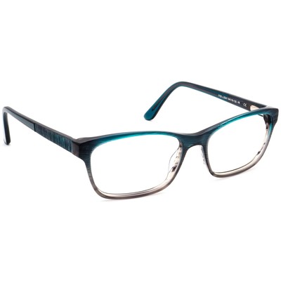 Prodesign Denmark Eyeglasses 1793 c.9341 Petrol Fade Rectangular Frame ...
