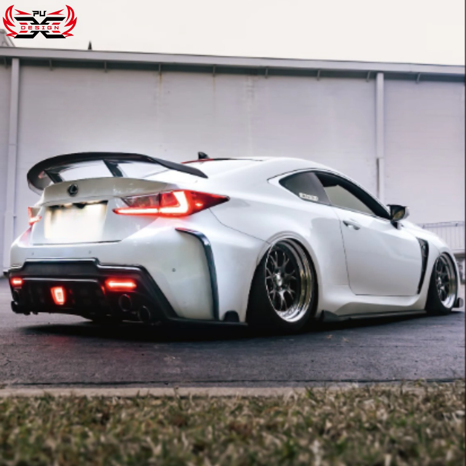 AG Style Carbon Fiber Trunk Spoiler Wing For 2018-2021 LEXUS RCF RC-F ...