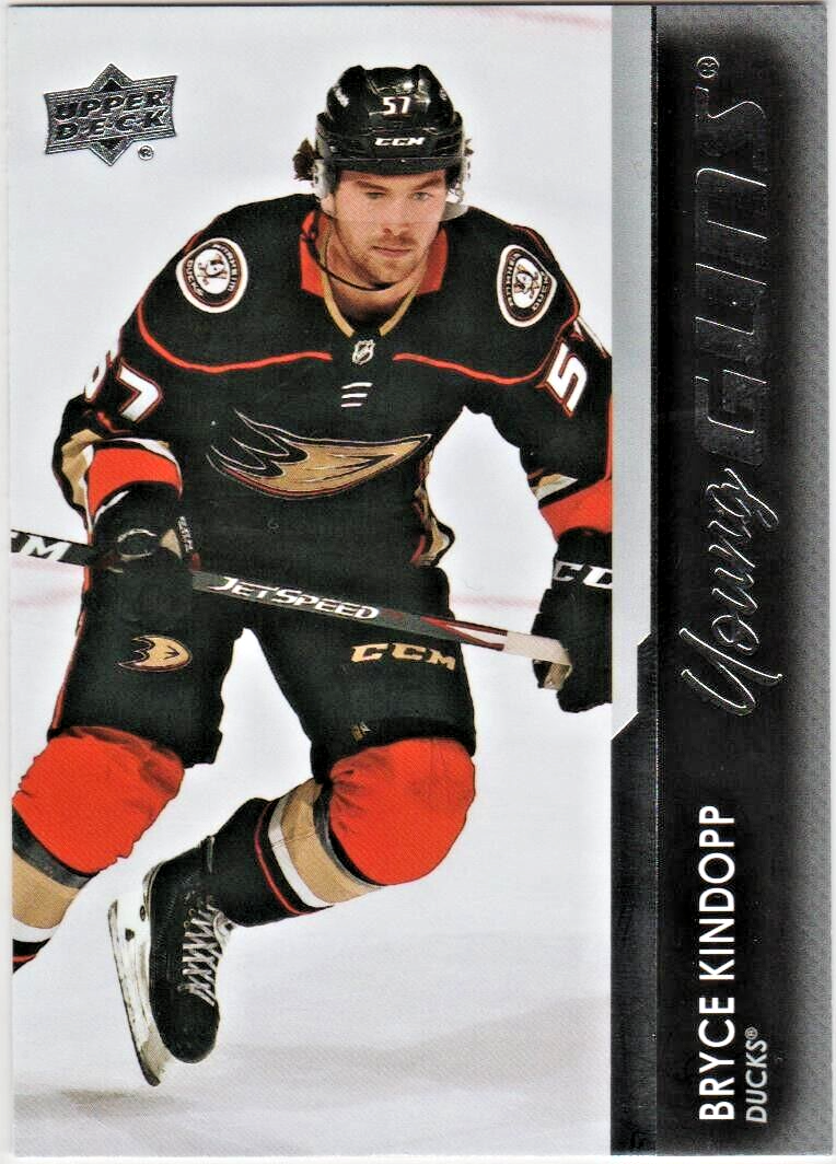BRYCE KINDOPP RC 21-22 UPPER DECK YOUNG GUNS ROOKIE # 738 UD EXTENDED ...