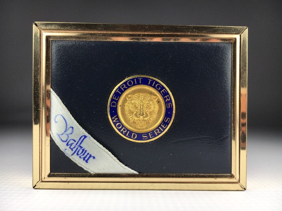 Detroit Tigers 1968 Balfour World Series Championship Ring with ...