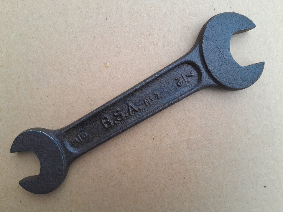 VINTAGE BSA MOTORCYCLE SPANNER.. L@@K ! | eBay UK