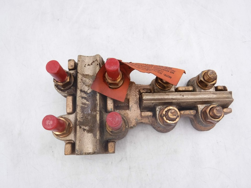 SEFCOR TCRCT-3414 Bronze Tee Terminal Connector #4/0 Straight Bolted ...