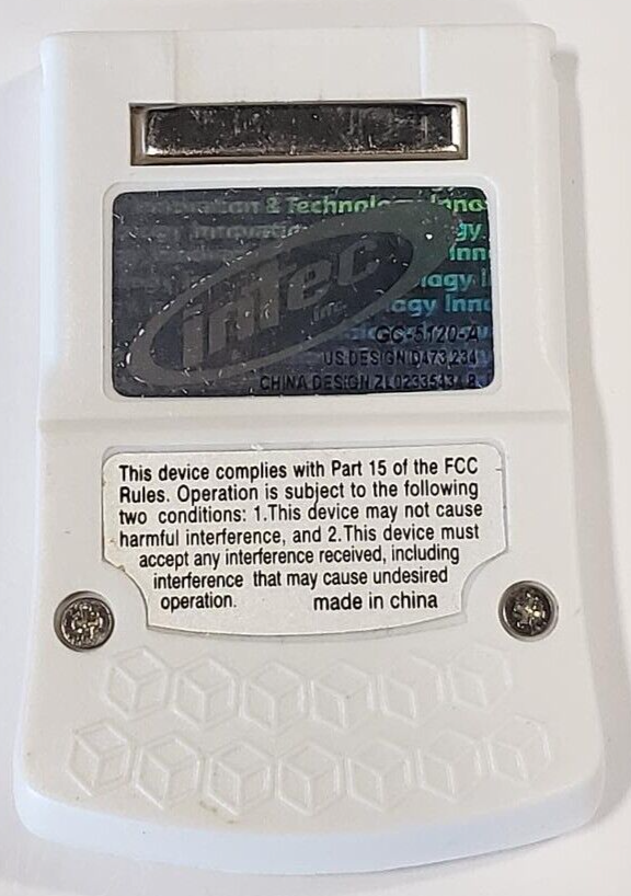 Intec 123 Blocks 8MB WHITE Memory Card for Nintendo Gamecube Console ...