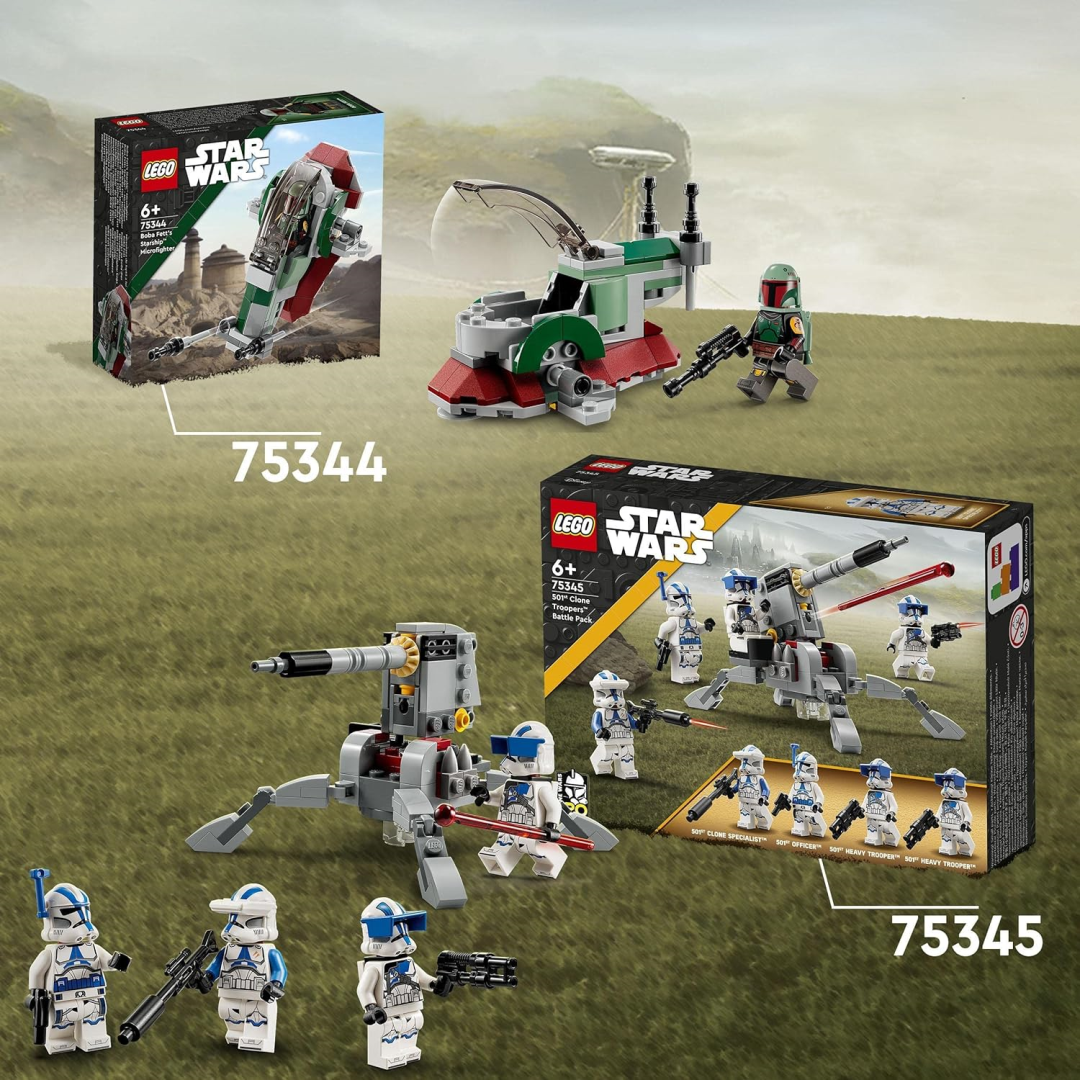 LEGO 75345 Star Wars 501st Clone Troopers Battle Pack Set Buildable Toy ...