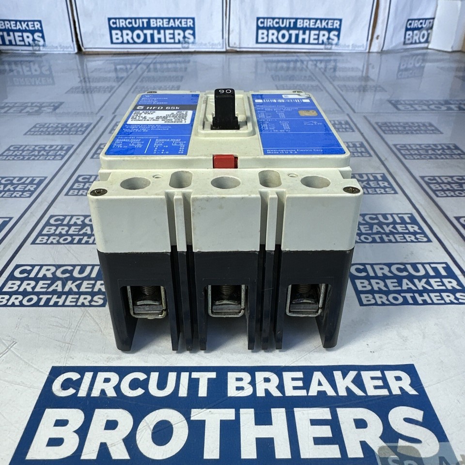 Westinghouse HFD3090 90 amp 600V 3 Pole Circuit Breaker-Warranty(Ship ...