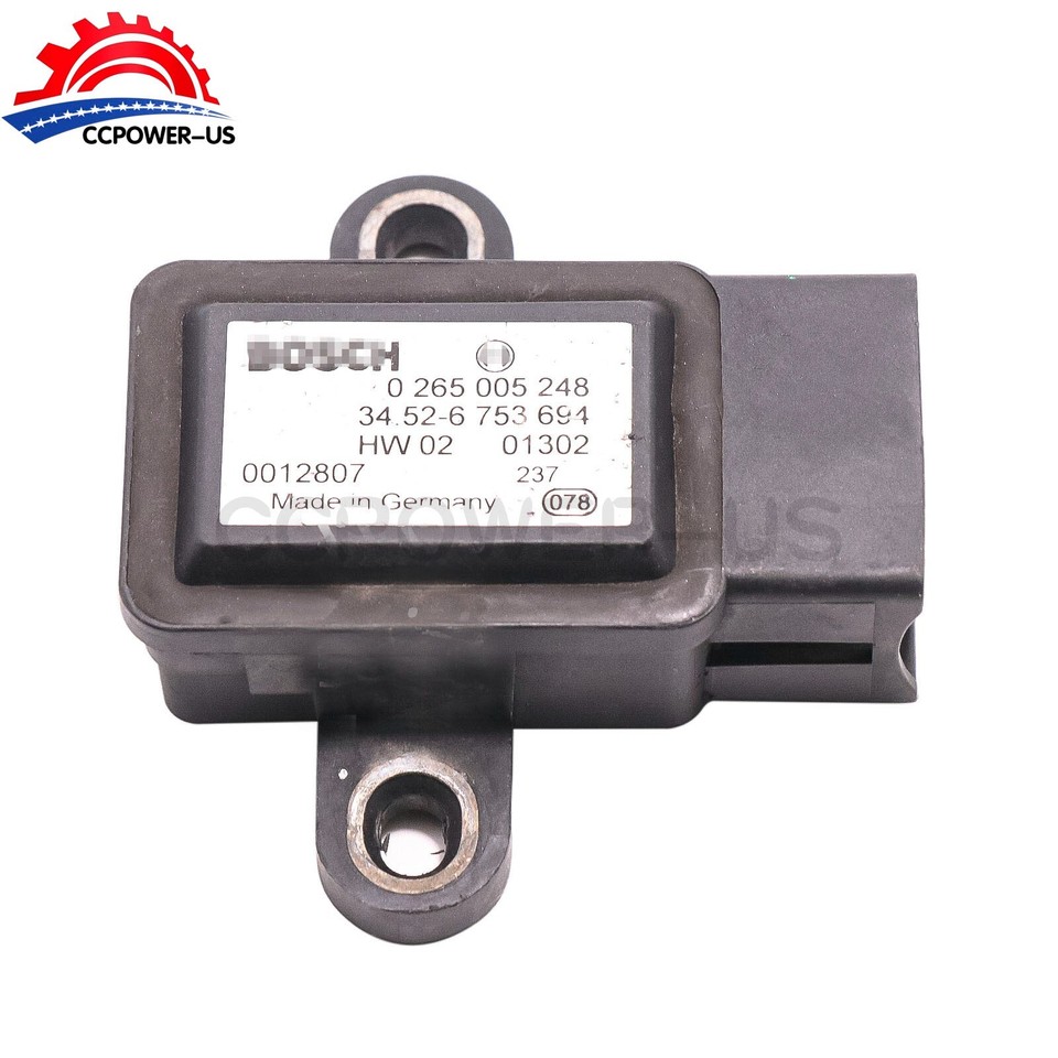 Genuine DSC Yaw Rate Rotational Speed Sensor For BMW E46 325xi 330xi ...