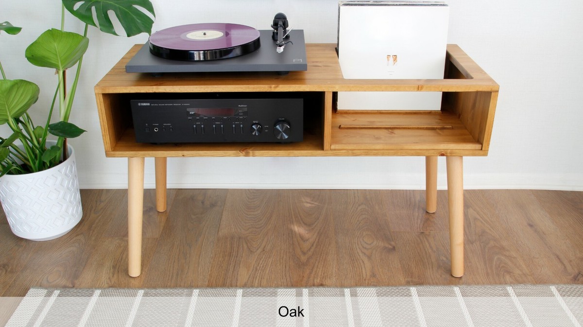Retro Table With Record Player