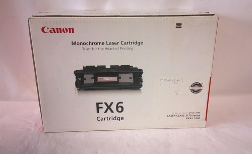 *New* Genuine Canon FX6 Black Toner Cartridge 1559A002[AA] | eBay