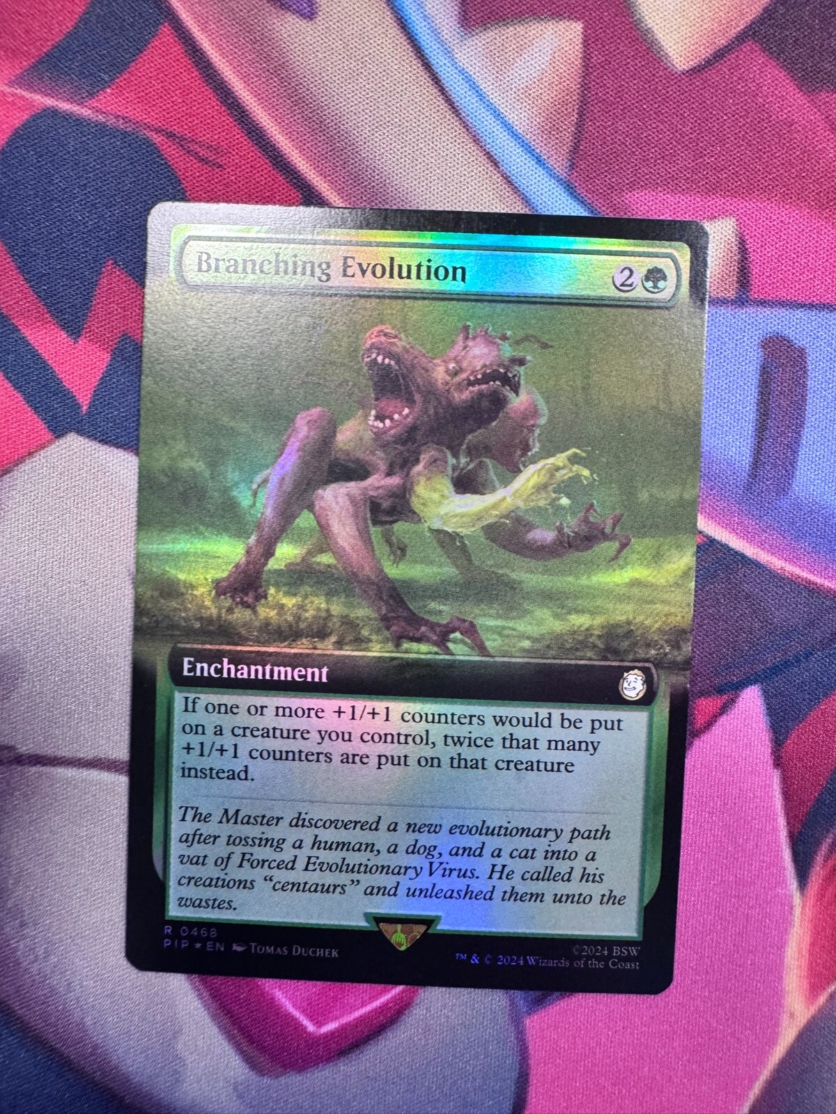 Branching Evolution (Extended Art) - MTG: Universes Beyond: Fallout ...