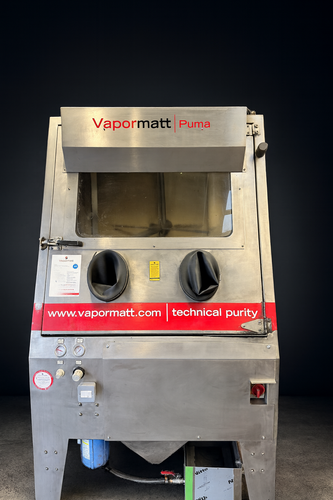 LARGE Vapormatt Puma Vapour Blasting Aqua Blasting Machine Cabinet W ...
