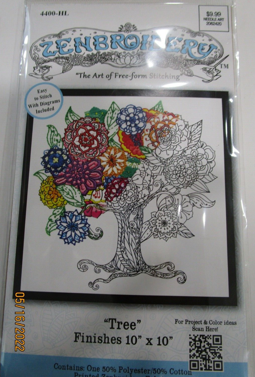 Zenbroidery Tree Design Works Zenbroidery 36 Skein Basics Trim Pack