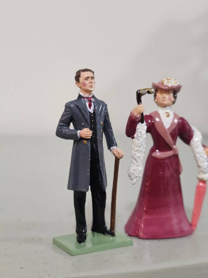 54mm white metal figures. Going to the Opera Combined Postage Offered ...