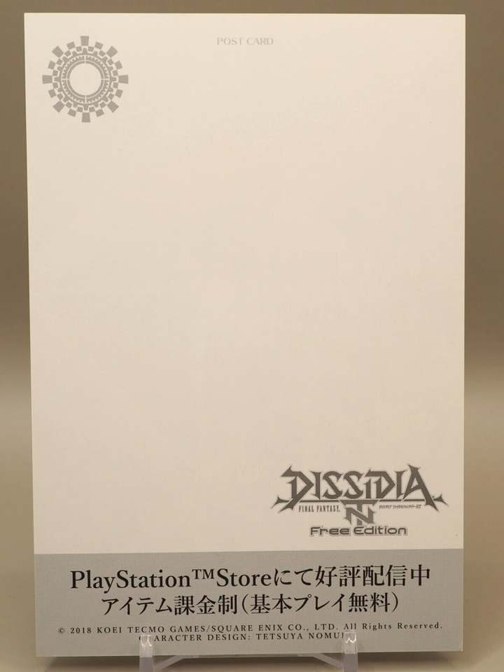 Dissidia Final Fantasy NT Happy Holidays Postcard From Japan H209 | eBay