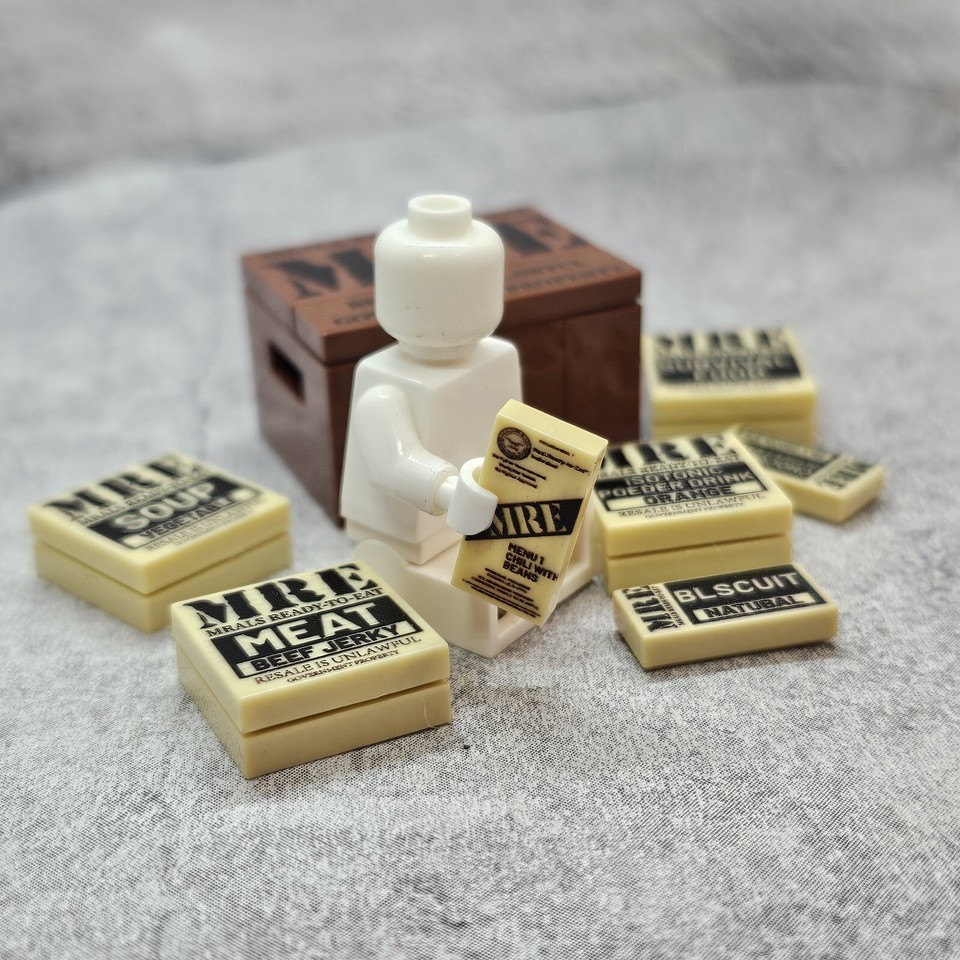 Military MRE Supply blocks Accessories for Minifigures Gc5 | eBay