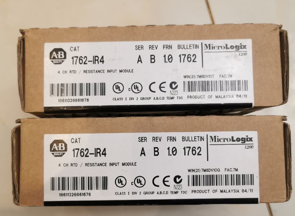 Newest &In Stock With Box 1762-IR4 MicroLogix 1200 RTD Resistance Input ...