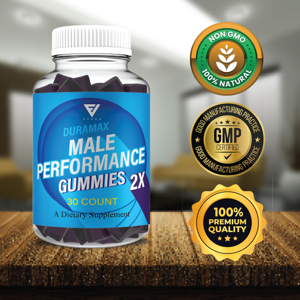 Duramax Gummies, Duremax Performance Gummy Supplement (1 Month Supply ...